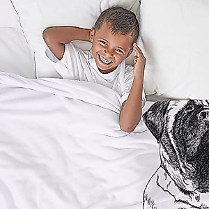 CafePress Mastiff Nobility Throw Blanket Super Soft Fleece Plush Throw Blanket, 60"x50"