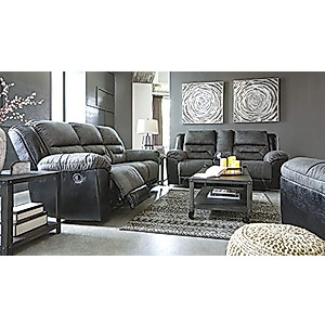 Signature Design by Ashley Contemporary Reclining Sofas, Gray