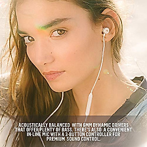 House of Marley Nesta Headphones Noise Cancelling Earbuds with a Microphone, Rose Gold