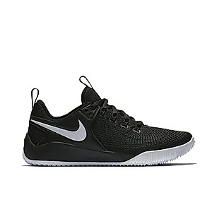 Nike Women's Zoom HyperAce 2 Volleyball Shoes (6.5 M US, Black/White)