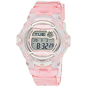 Casio Women's BG169R-4 Baby-G Pink Whale Digital Sport Watch
