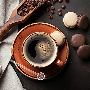 Tofficu 6pcs Clear Glass Spoon Crystal Clear Petite Teaspoons Glass Espresso or Tea Stirrers Heat- Resistant for Dessert Sampling or Appetizers Honey