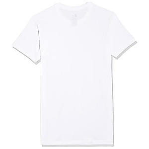 Hanes Men Hanes Men's Cotton Undershirt, Moisture-Wicking Crew Tee Undershirts, Multi-Packs Available
