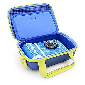 CASEMATIX Camera Case Compatible with Kidizoom PrintCam Printer Camera, Creator Cam Video Camera and Instant Camera Paper Refill Accessories, Includes Blue Case Only