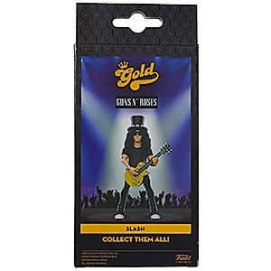 Funko Gold Vinyl: Guns N' Roses - Slash, 5 Inch Premium Vinyl Figure with Chase (Styles May Vary)