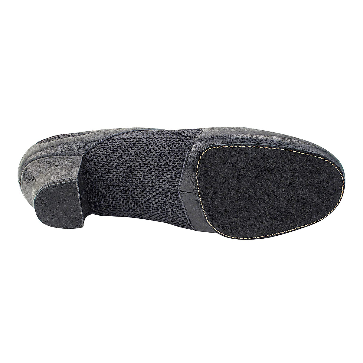 Very Fine Andromeda Womens Black Latin Ballroom Waltz Smooth Salsa Practice Dance Shoes 1.5" Cuban Heel US M 10