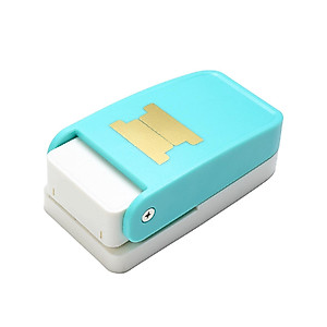 Gazechimp Loose Leaf Separator Label Punch Tab Punch Self Made Index Label Hole Punch Folder Punch Paper Craft for Card Making Projects Office Notepad