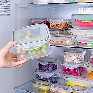 MTR Set of 3 Value Pack Food Storage Containers Vented Hole & Vacuum Pump BPA Free Kitchen Storage Dishwasher Safe Microwave Safe Freezer Safe Airtight Silicone Containers Leakproof & Reusable (3)