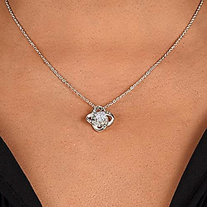 AZGifts To My Smokin' hot Soulmate Alluring Beauty Necklace With Message Card In A Box For Wife From Husband Love Always, Jewelry Women, Necklaces Wife, Your Presence Makes Me Complete, Silver