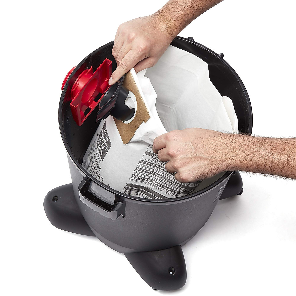 MULTI FIT Wet Dry Shop Vacuum Bags VF2005 General Dirt Dust Collection Bag for Most 10 Gallon to 14 Gallon Shop-Vac Branded Wet Dry Vacuum Cleaners (3-Pack)