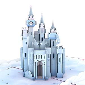 Lovepop Disney Cinderella's Castle Pop Up Birthday Card