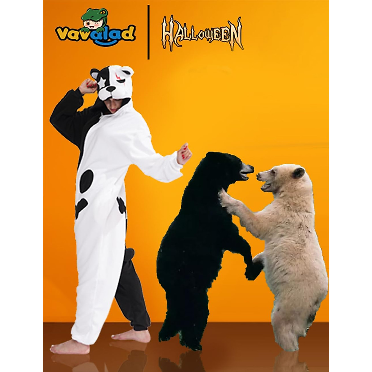 Adult Animal One-piece Pajamas Cosplay Animal Homewear Sleepwear Jumpsuit Costume for Women and Men