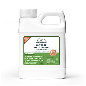 Wondercide - EcoTreat Outdoor Pest Control Spray Concentrate with Natural Essential Oils - Mosquito, Ant, Roach, and Insect Killer, Treatment, and Repellent - Safe for Pets, Plants, Kids - 16 oz