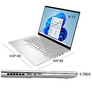 2023 HP ENVY 16" Touchscreen WQXGA (2560 x 1600) Gaming Laptop Premium Creator Workstation Computer, 13th Gen Intel 14-Core i9-13900H, GeForce RTX 4060 8GB, 32GB DDR5 RAM, 2TB PCIe SSD, Windows 11 Pro