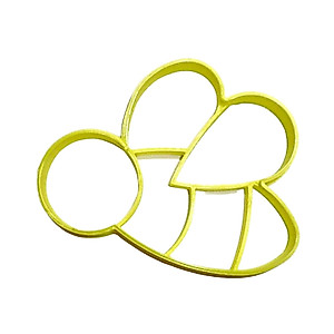 BUMBLEBEE BUMBLE HONEY BEE INSECT BUG DETAILED COOKIE CUTTER MADE IN USA PR633