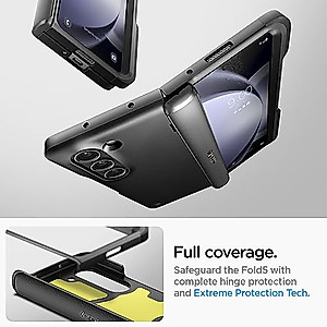 Spigen Slim Armor Pro Pen Edition Designed for Galaxy Z Fold 5 Case (2023) - Black