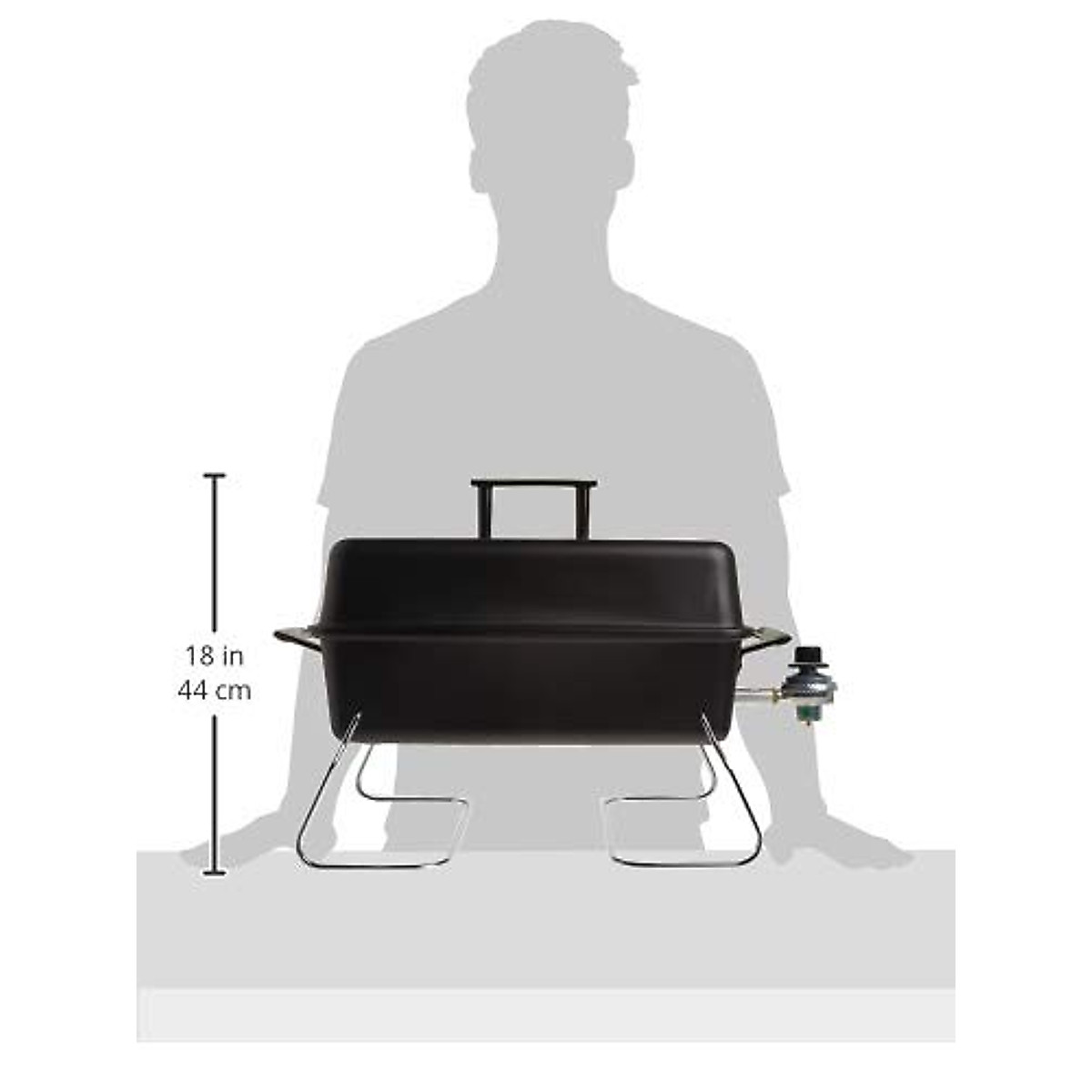Char- Broil Standard Portable Liquid Propane Gas Grill