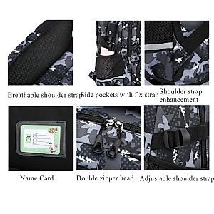 Mfikaryi Animal-Print Elemetary Rolling Backpack,Rolling Bookbag with wheels for Teens,Middle School Trolley School Bag