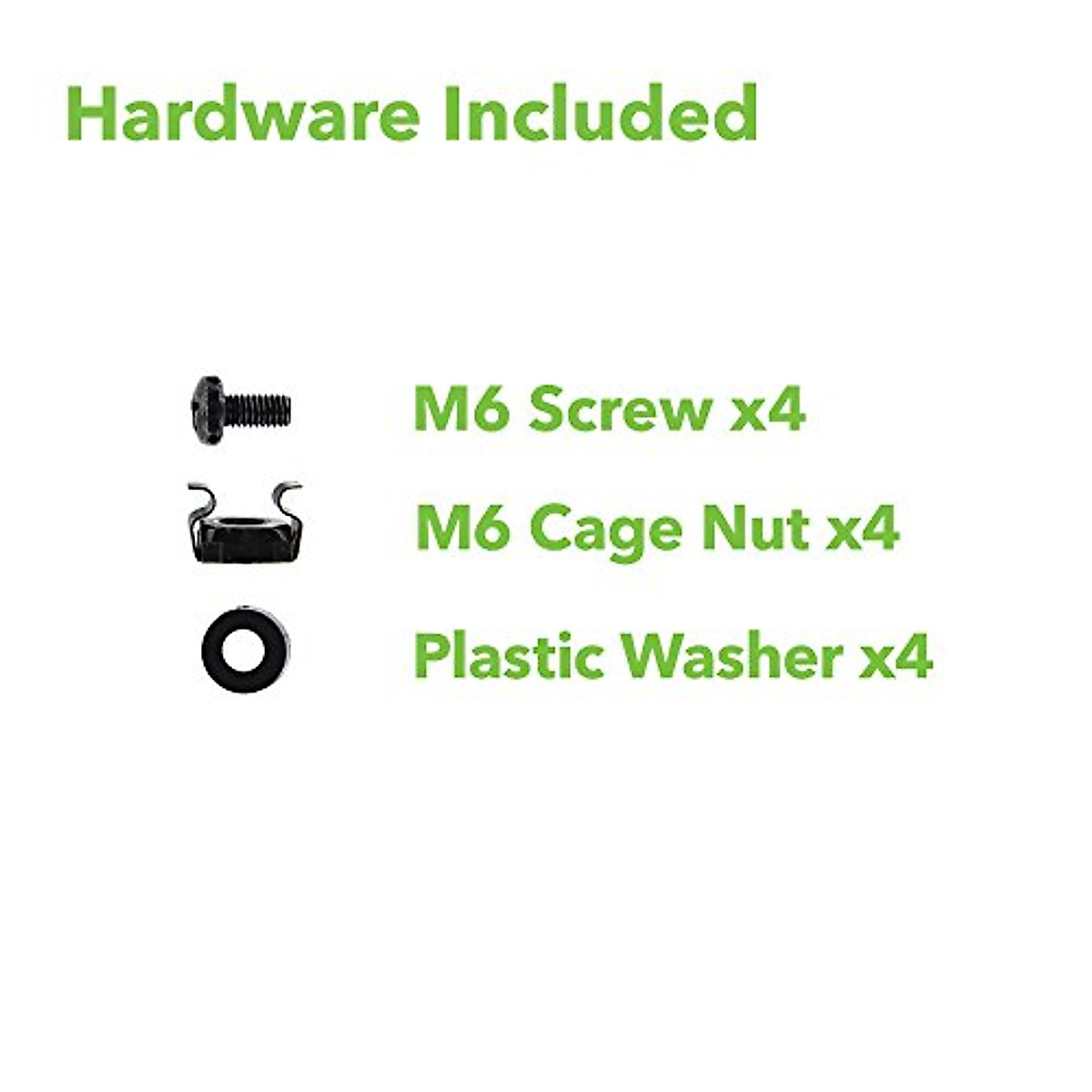 NavePoint Cantilever Server Shelf Vented Shelves Rack Mount 19 Inch 1U Black 10 Inches (250mm) deep