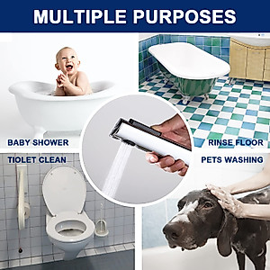 Give Bidet Sprayer for Toilet, Handheld Bidet, Bidet Attachment for Toilet, Toilet Hose Sprayer, Hand held Bidet, Jet Sprayer for Toilet