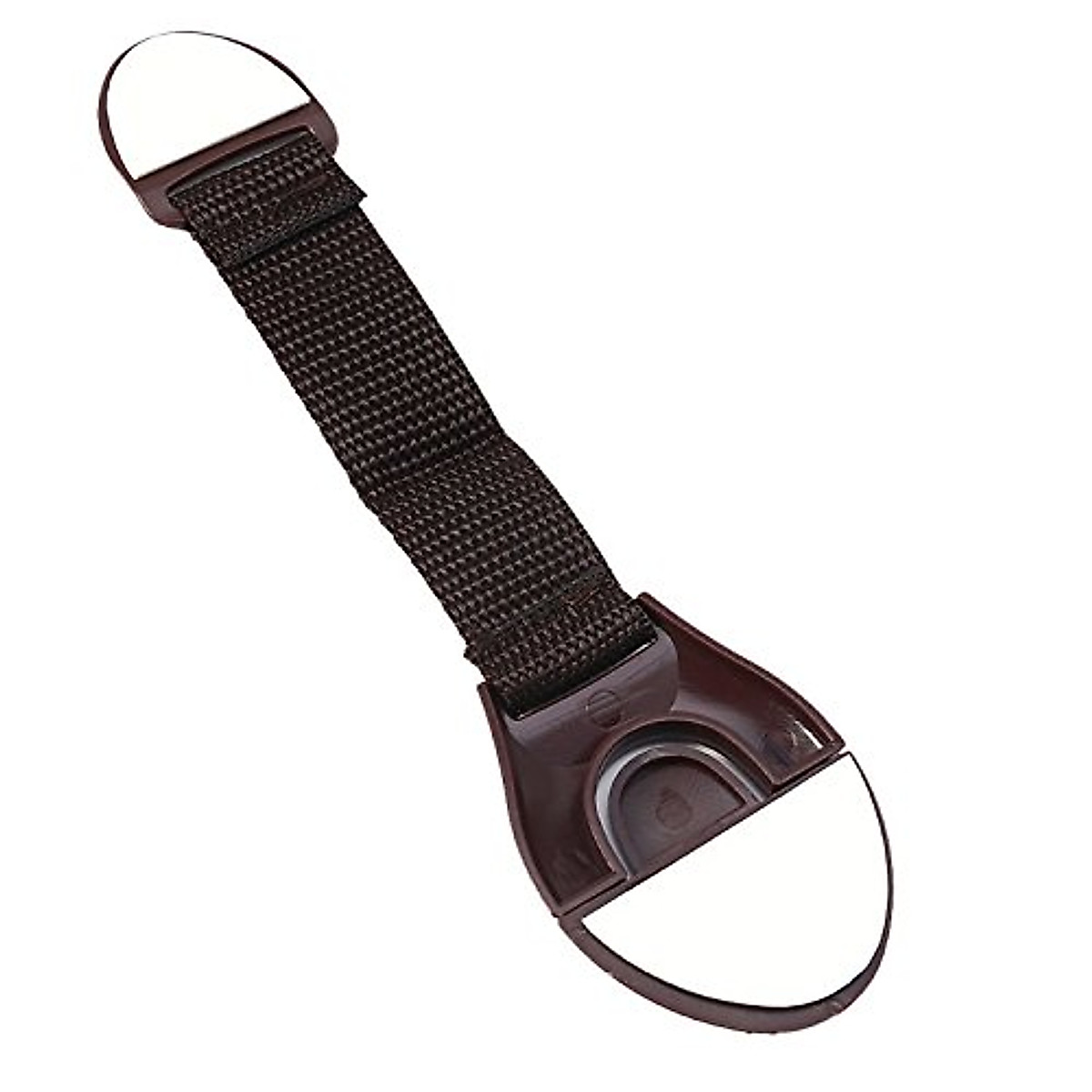 Chironal 10pcs/set Child Safety Lock Security Protector Drawer Door Cabinet Lock Plastic Protection Kids Safety Door Lock (Cloth belt lock Dark brown)