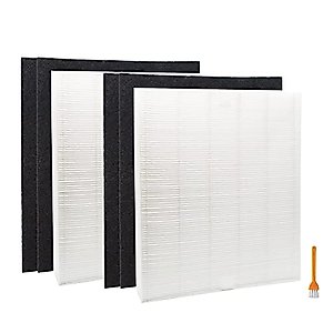 IZSOHHOME Compatible with Winix C545 Air Purifier,Replacement Filter S,Winix C545,Winix Air Purifier C545, P150, B151Part# 1712-0096-00 with 4 Extra C Pre-Filters,H13 True HEPA (2 Pack)
