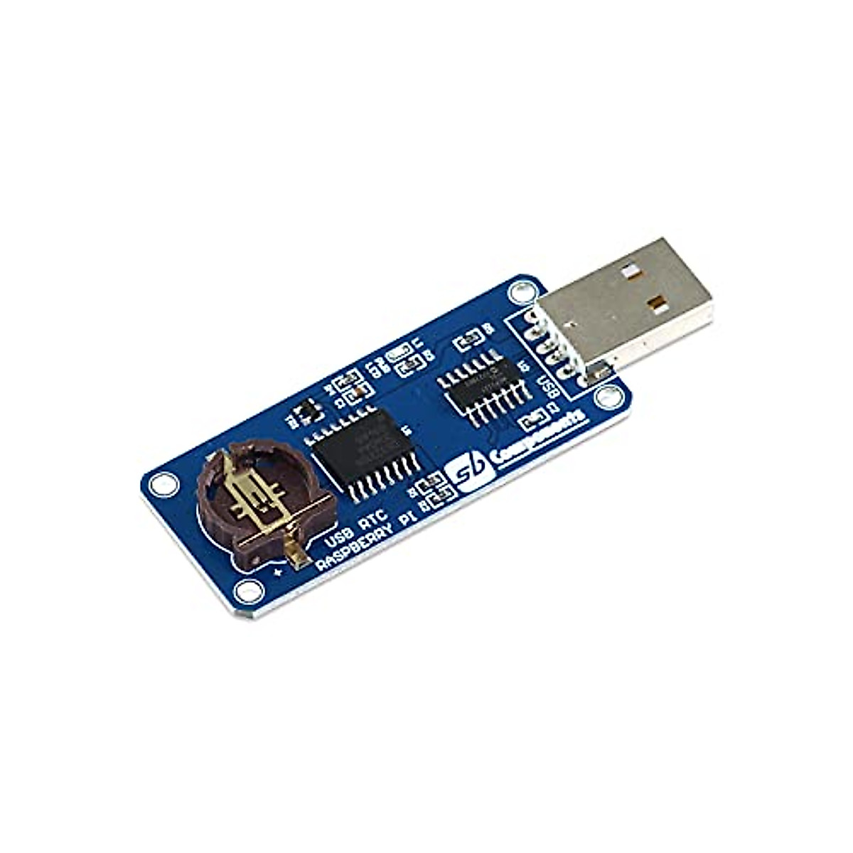 sb components USB RTC for Raspberry Pi, Real Time Clock Device DS3231 RTC Module for Raspberry Pi 4B/3B+/3B/2B/B+/A+/Zero and Zero W