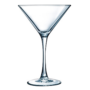Luminarc ARC International Atlas Martini Glass (Set of 4), 7.5 oz, Clear