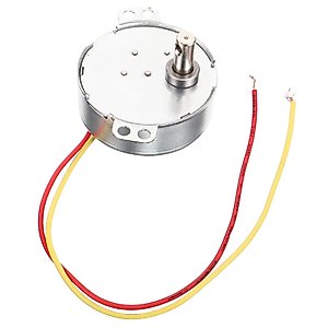 DOITOOL Synchronous Motor Electric Motors Reindeer Motor Slow Animated Pumpkins for Halloween Turntables Motorized Turntable Electric Synchron Motor Gear Copper Electric Fan to Rotate