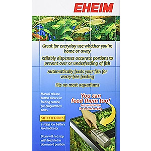 EHEIM Everyday Fish Feeder Programmable Automatic Food Dispenser