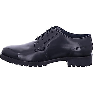 bugatti Men's City Low lace-up Shoes, Black, 9
