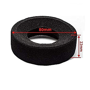 Gerod Headphone Ear Pads Replacement Cushion Ear Foam for GRADO SR60, SR80, SR125, SR225, M1, M2 Headphones (S-Small)