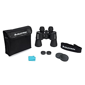 Celestron - Cometron 7x50 Bincoulars - Beginner Astronomy Binoculars - Large 50mm Objective Lenses - Wide Field of View 7x Magnification