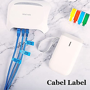 NIIMBOT Label Maker Machine with Tape D11 Portable Bluetooth Handheld Label Printer Included Multiple Templates Available for Phone Pad Easy to Use Home Office Organization USB Rechargeable-Green