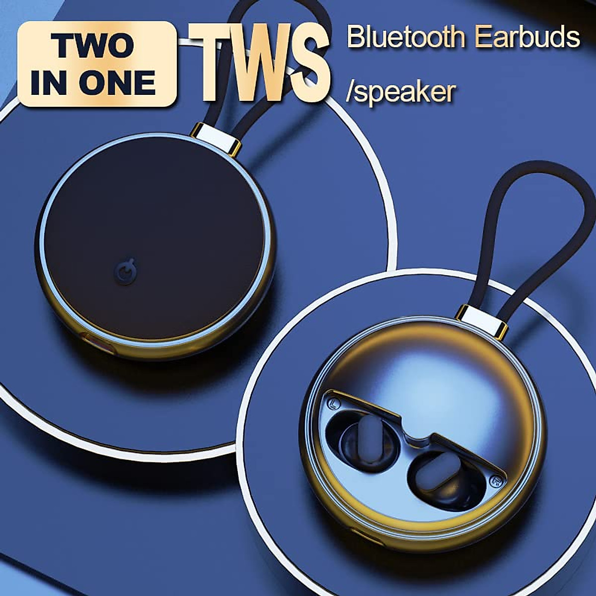 Bt13 Multifunction Smart Speaker TWS Earphones Headphones 2 in 1 Ultra Portable Premium Soundbar with Earbuds - Buy Portable Smart Speaker,Premium Smart Soundbar,Gaming in-Ear Earphones