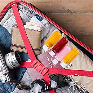 TUPARKA 30 Pack Clear Plastic Empty Travel Bottles with Flip Cap, Portable Refillable Containers Liquid Hand Sanitizer Containers Toiletry Containers Cosmetic Bottles