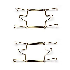 Juvielich 2PCS Plate Hanger 7" U Type Stainless Steel Plate Hangers Invisible Wall Hooks for Walls Compatible Decorative Plates Hooks Dish Display Holder Golden