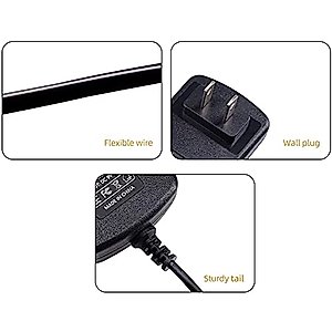 SSSR Barrel Tip AC Adapter for Hitachi Digital 8 Hi8 8mm Video Camcorder VHSC Camera VM-D865 VM-D865LA VM-D965 VM-D965LA VM-D873LA VM-D875LA VM-D975LA