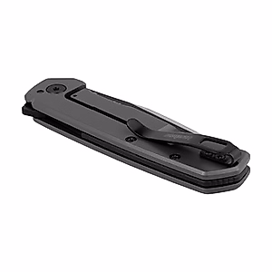 Kershaw Thermal Folding Pocket Knife, 2.95 in Gray PVD Finish Blade, Assisted Opening, Pocketclip, Every Day Carry