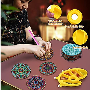 Palette Diamond Painting Tray Kits Trays Diamond Painting Organizer, Diamond Accessories & Tools for Glitter Rhinestones/5D Diamond Embroidery/Bead Storage/DIY Art