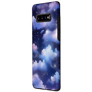 Galaxy S10+ Kawaii Anime Clouds | Cute Pastel Goth Yume Dreamy Aesthetic Case
