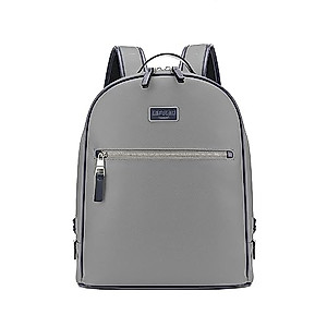 LAPOLAR Laptop Backpack, 15.6 inch Business Travel Backpack for Men Women, Professional Computer Bag Work Casual Backpack (Grey)