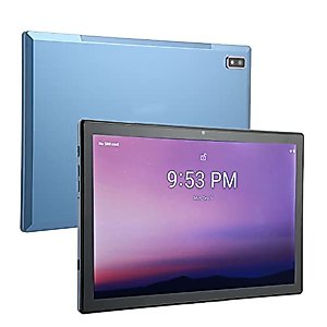 Pomya Tablet, 10.1 Inch Blue Tablet, 4G LTE IPS LCD Tablet for 11, 4GB RAM 64GB ROM Dual SIM Tablet, Octa Core CPU PC Tablet for Game, Study, Work
