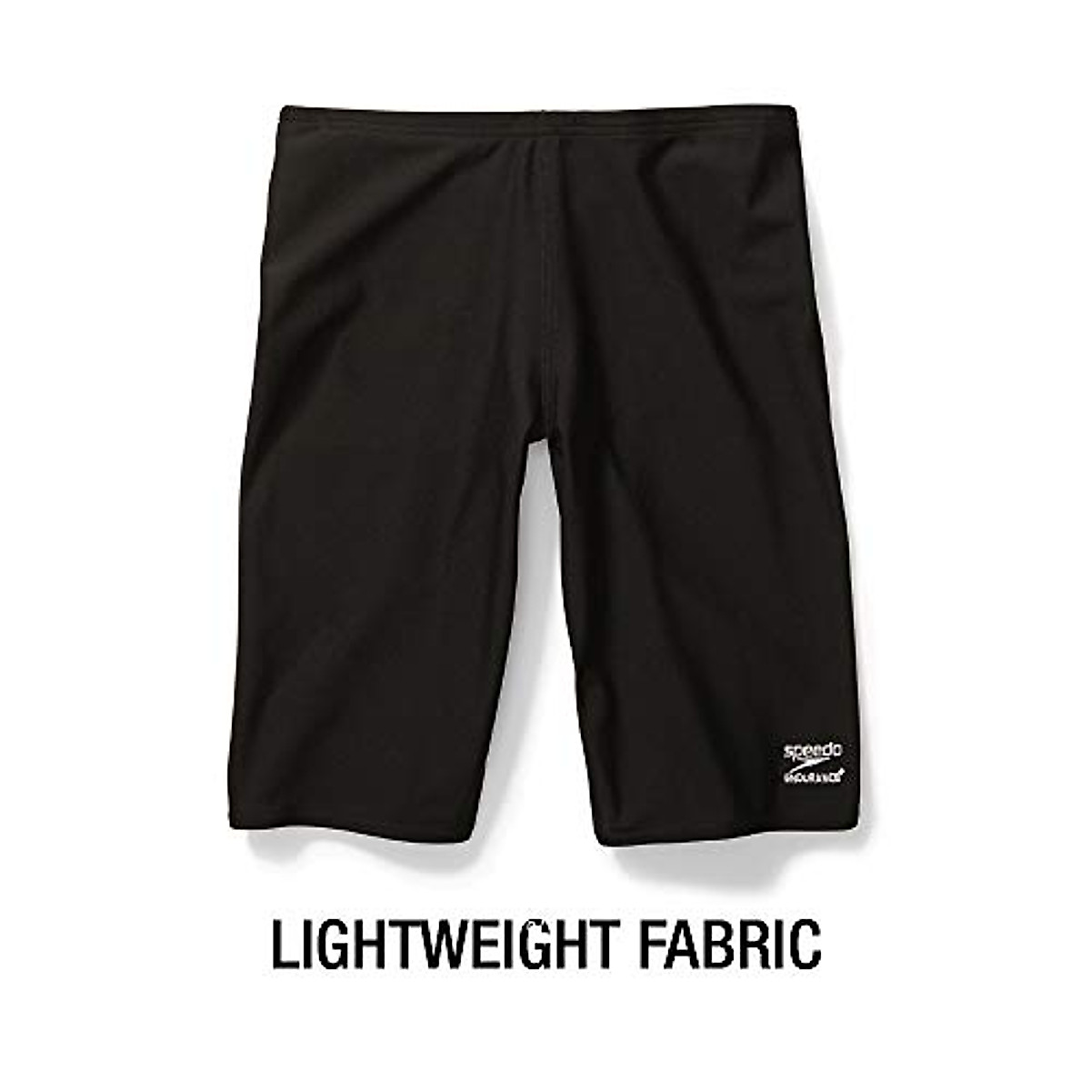 Speedo mens Swimsuit Endurance+ Solid Usa Adult athletic swim jammers, Navy, 34 US