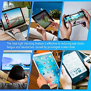 Yekepal Blue Light Blocking Glasses, 2 Pack Blue Light Glasses Men, Blue Light Glasses For Women Computer Gaming TV Phones Eyeglasses Clear Lens Bluelight Glasses Anti Eyestrain UV Glare Black+Clear