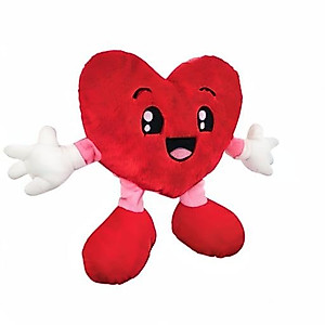 Scentco Sweetheart (Heart) - 10" Patented Gourmet Strawberry Scented Stuffed Plush - Valentines, Gifts for Kids, Gift Guide