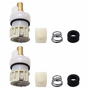 Aiyumise For Delta Faucet Stem Assembly RP25513-2 Pack - Compatible for Most Delta Two Handle Kitchen, Bathroom & Bathtub Faucets - Lasting Replacement Parts for Smooth Water Flow