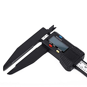 Electronic Measuring Tool, Vernier Caliper, Electronic Digital Caliper 150Mm/300Mm Digital Ruler Caliper Portable Farm Home for(150MM Long-jaw Carbon Caliper)