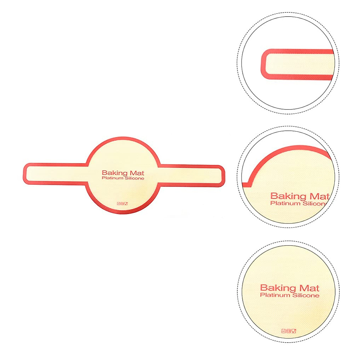 Silicone Baking Mat for Oven Bread Baking:Long Handles Sling Baking Mat Gentler Safer & Easier to Transfer for Dough, Bread Baking Supplies