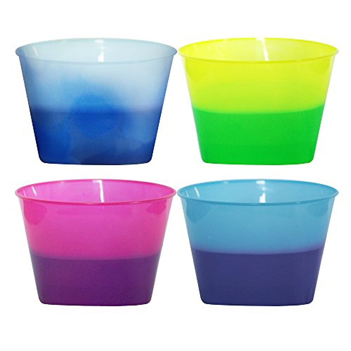 Color Changing Mood Bowl Set of 8 - Fun & Reusable Ice-cold Color ...
